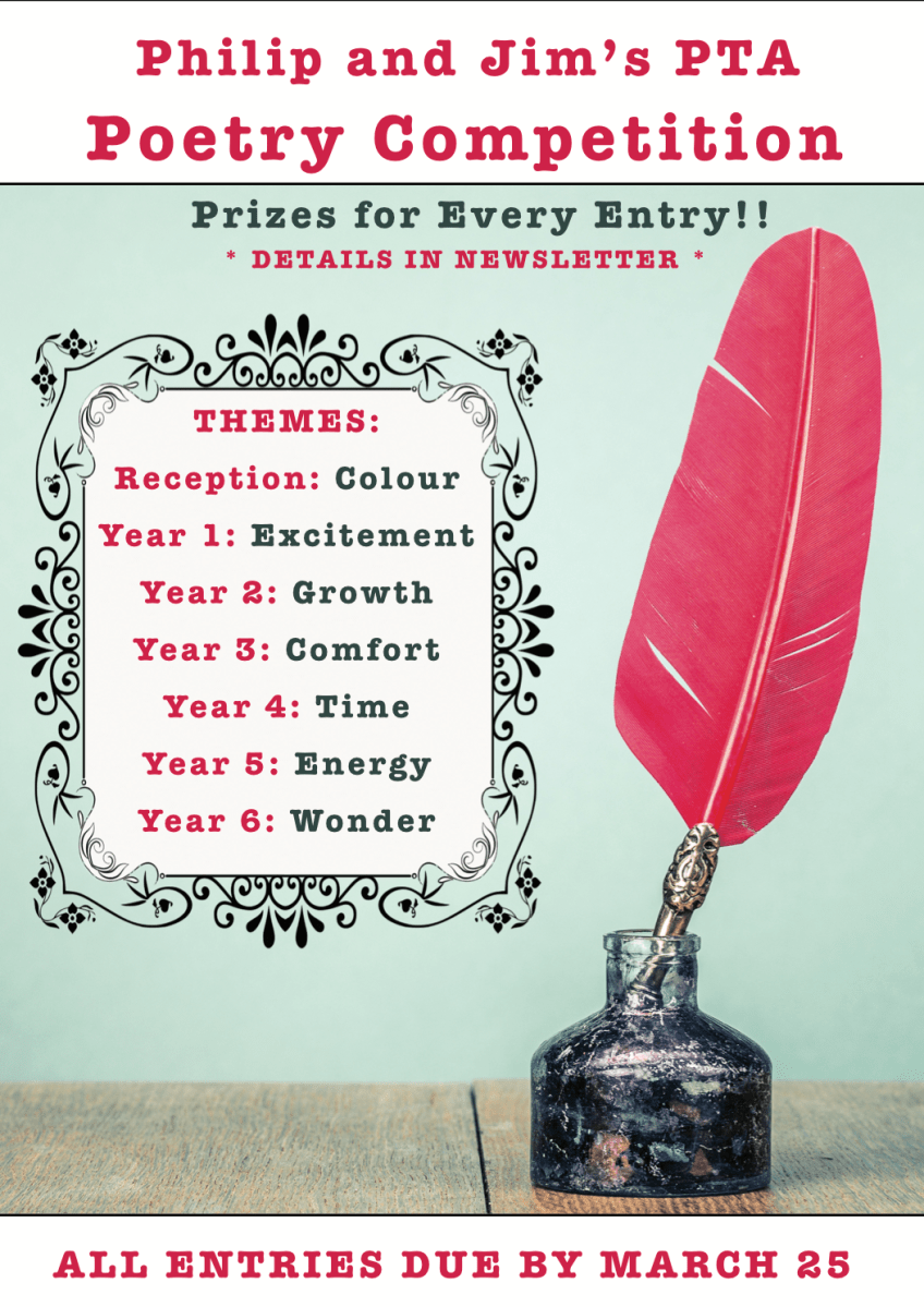 Poetry Competition | Phil and Jim's PTA